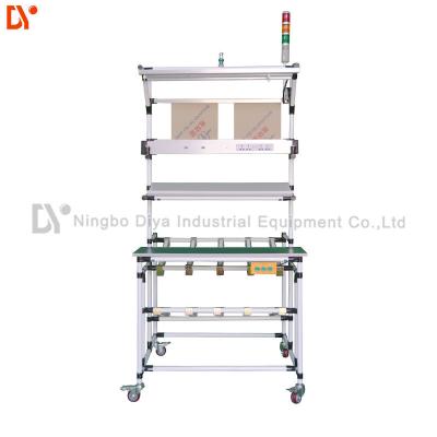 China Antistatic Electronic Work Table Easy Assembly Light Duty Lean Tube Workbench for sale
