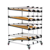 China Plastic Coated Lean Pipe Joint Rack Customization For Industrial for sale