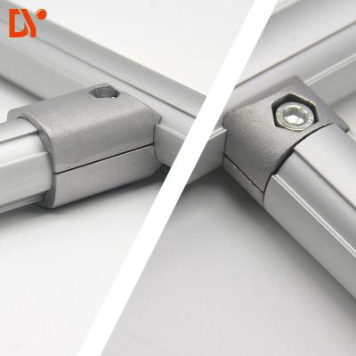 China 28mm Round / Square Lean Tube Aluminium Alloy Lean Pipe Joint Automated Assembly System for sale