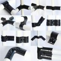 China Good Quality Black Double Metal Joint For Lean Pipe Workbench for sale