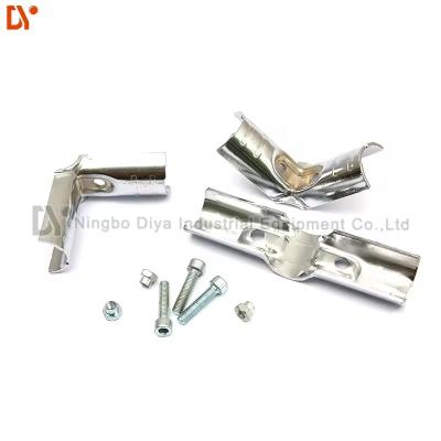 China Metal Pipe Joints Lean Tube Pipe Connector Fitting For 28mm for sale