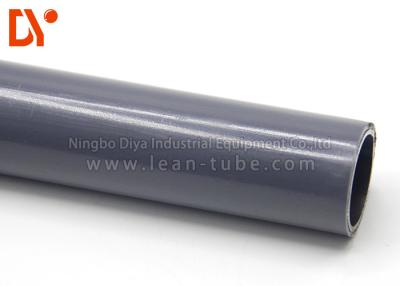 China Rust Proof Plastic Coated Steel Tube Round Shape Flexible Structure For Office Table for sale