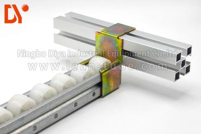 China Work Table Heavy Duty Roller Track , Sliding Roller Track With PU Roller for sale