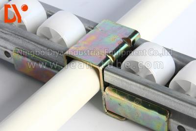 China Anti Static Plastic Roller Track 4 Meters Length For Industrial Storage for sale