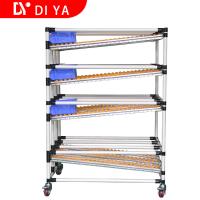 China Modular system Industrial Lean Pipe Racking System Shelf for sale