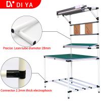 China High Quality U Shaped Lean Pipe Workbench for sale