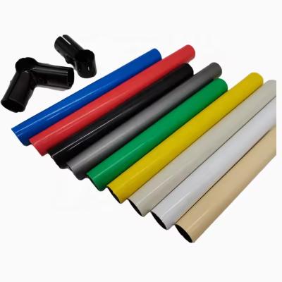Cina 28 mm tubo di tubo magro PE / ABS rivestito tubo di acciaio tubo di metallo flessibile per banco di lavoro in vendita