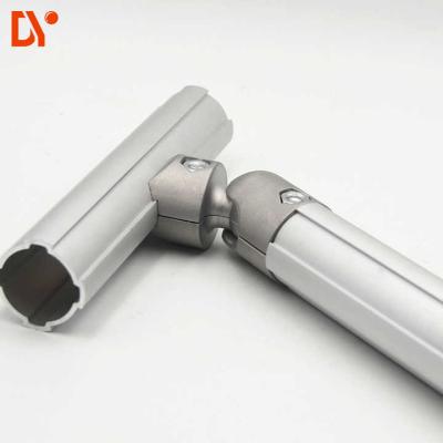 China DYJ28-B07 Lean Tube Generation Industrial 180 Degree Fixed Inner Joint Aluminum Alloy for sale