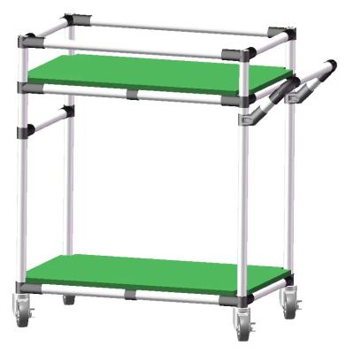 China Factory Specialized Dimension 28mm PE Coating Coated  Lean Pipe Goblin Pipe Lean Kaizen Pipe for sale