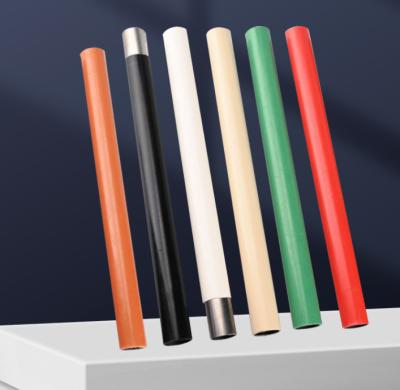 China Factory Specialized Dimension 28mm PE Coating Coated  Lean Pipe Goblin Pipe Lean Kaizen Pipe for sale