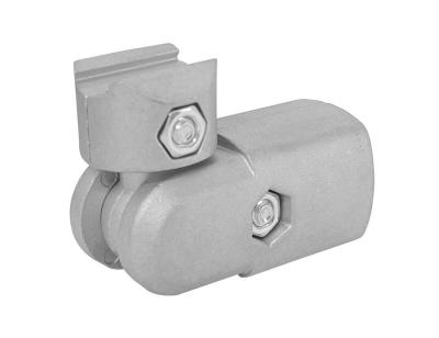 China DYJ28-A07 Lean Pipe Joint Industrial Application Expandable Aluminum Pipe Connector 180 ° External Joint for sale