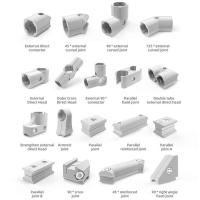China DYJ28-A21 Third Generation Aluminum Lean Pipe Joint Function Accessory for sale
