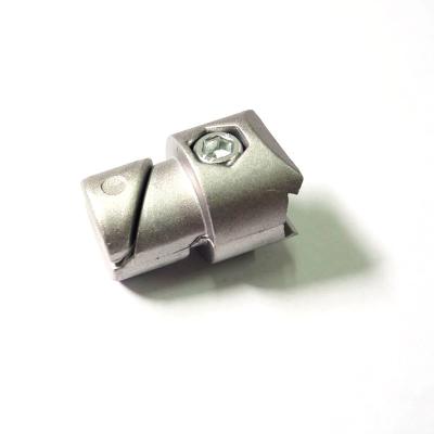 China DYJ28-B01D Aluminum Lean Pipe Inner Rotate Type Tube Connector for sale