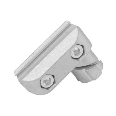 China Aluminum Tube Joint Aluminum Pipe Joint Connector Applied In Workshop And Factory for sale