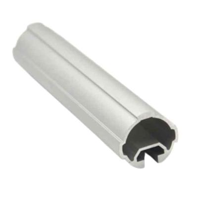 China DY43-02A Industrial Automation Tube Aluminum Alloy Workbench Assembly 43mm T Groove Lean Pipe T Slot Frame Round Tube à venda