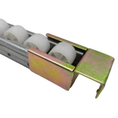 China 2040C Fluent Bar Connector Fixed Lean Pipe Gravity Conveyor Joint Aluminum Alloy Roller Track Joint for sale