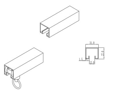 Китай Сдвижная рельса для ветровых партий DY-30 продается