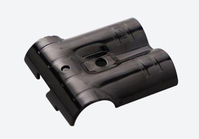 China Lean Pipe Connector H-10 Single piece Black Electrophoresis Joint for sale