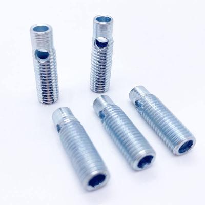 China Professional Manufacturer Carbon Steel Self-tapping Automatic Connector for Aluminum Profile for sale