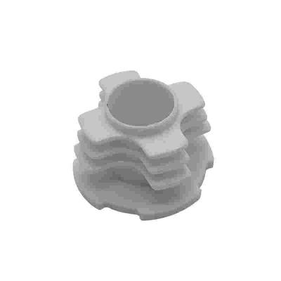 China DYP28-01 Third Generation Lean Tube Accessories Loaded Frame Insert Aluminum Pipe End Cover for sale