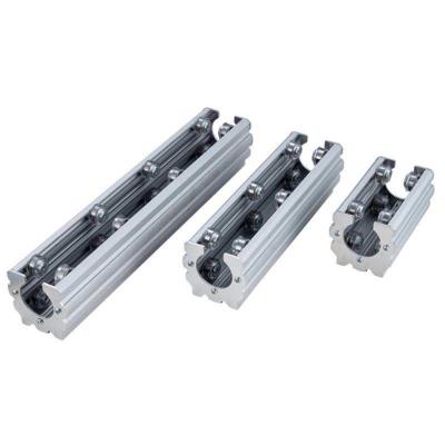China DYE28-13 28mm Lean Aluminum Pipe Joint Linear Motion Module Linear Guide Linear Rail for sale