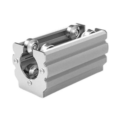 China DYE28-13 28mm Lean Aluminum Pipe Joint Linear Motion Module Linear Guide Linear Rail for sale