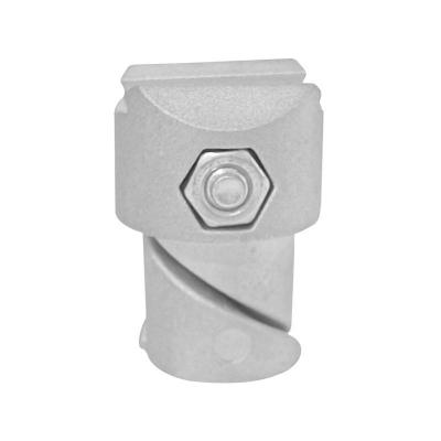 China DYJ19-B01 Industrial Profile Lean Pipe Connector Workbench Joint Accessories Aluminum Straight Internal Joint for sale