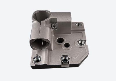 China 6063 Aluminum One-piece Base with Sandblasting Surface for 3rd Generation Lean Pipe Base Accessory for sale