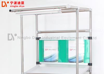 China Industrial Workshop Automated Production Line  Work Table 28mm stainless steel Lean Tube Workbench for factory for sale