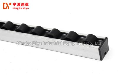 China Metal Roller Track System 1.5mm Aluminium Thinckness Extension Type 41mm Height for sale