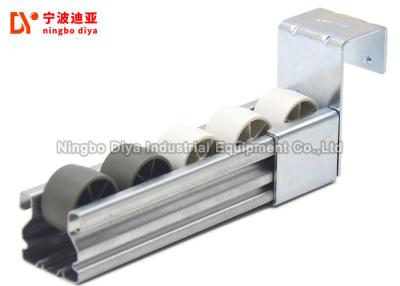 China Anti Static Plastic Roller Track Customized Diameter With Steel Chromate Material for sale