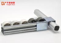 China Anti Static Plastic Roller Track Customized Diameter With Steel Chromate Material for sale