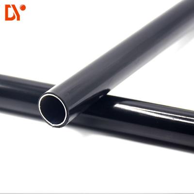 China Anti Static ESD Black Lean Pipe Industrial Tube Diameter 28mm for sale