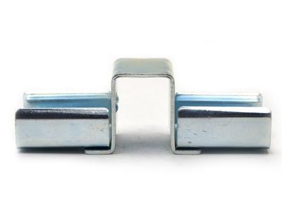 China Rack System Sliding Track Hardware / Roller Track Sheet Metal Connectors for sale