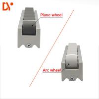 China Durable Flat ABS / PP Roller Track System For Pipe Flow Rack 1140g/M Weight for sale