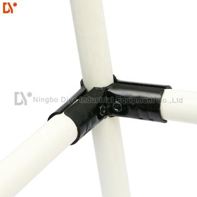 China HJ-2 Iron Metal Lean Pipe Joint For Rack System 28mm for sale
