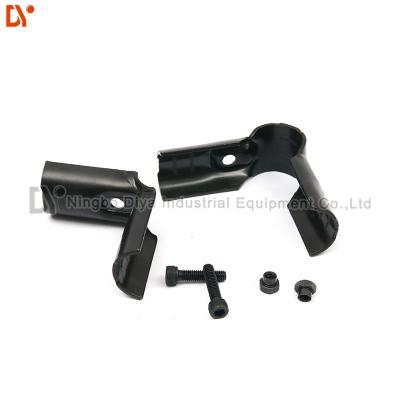 China HJ-2 Iron Metal Lean Pipe Joint For Rack System 28mm for sale