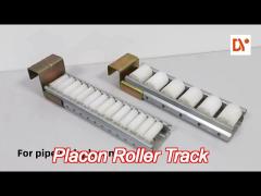 assemble line galvanized skate wheel conveyor rails anti - corrosion