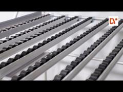 industrial lean pipe racking system shelf