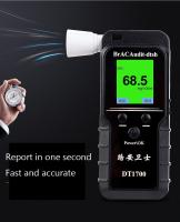 China Portable Handheld Digital Alcohol Detector 0-400mg/100mL with Bluetooth Printer Support for sale
