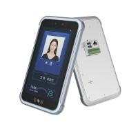 China 8 Inch LINUX Face Recognition Temperature Reader With Temperature Measuring Device for sale