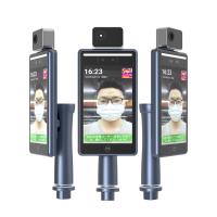 China 10.1 Inch Facial Recognition Access Control System 2GB RAM with Temperature Sensor for sale