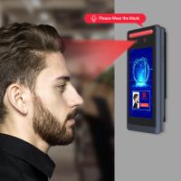 China Linux 5 Inch Facial Recognition Door Entry Access Control Biometric Time Attendance Machine 10000 Face Capacity for sale