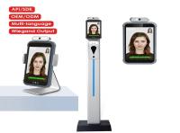 China IP65 Face Recognition Access Control Terminal with Thermal Detection 8 Inch Touch Screen for sale