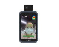 China Support Multi Language 8 Inch Face Recognition Body Temperature Detection For Access for sale