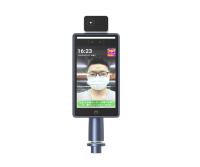 China 8 Inch Touch Screen Face Recognition Time Attendance Device with Temperature Detection Android 7.1 for sale