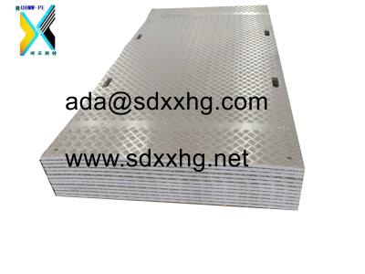 China high abrasion portable road mat 100%hdpe plastic bog mats plastic moving mat polymeric mobile road surface for sale