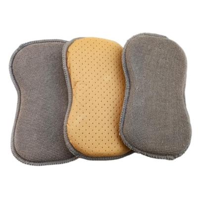 China Pearl Cloth Suede Figure 8 Car Defogging Sponge Multi Functional for sale