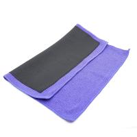 Quality Heavy Grade Purple Microfiber Auto Clay Towel 30x32cm Remove Overspray And for sale