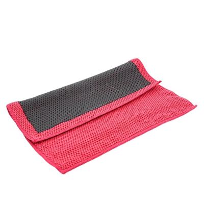 China Reusable Microfiber Auto Detailing Clay Towel For Cars Red 30x31cm for sale